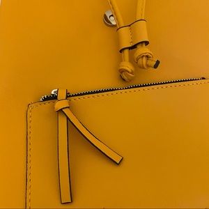 Zara | Bags | Zara Mustard Color Backpack | Poshmark